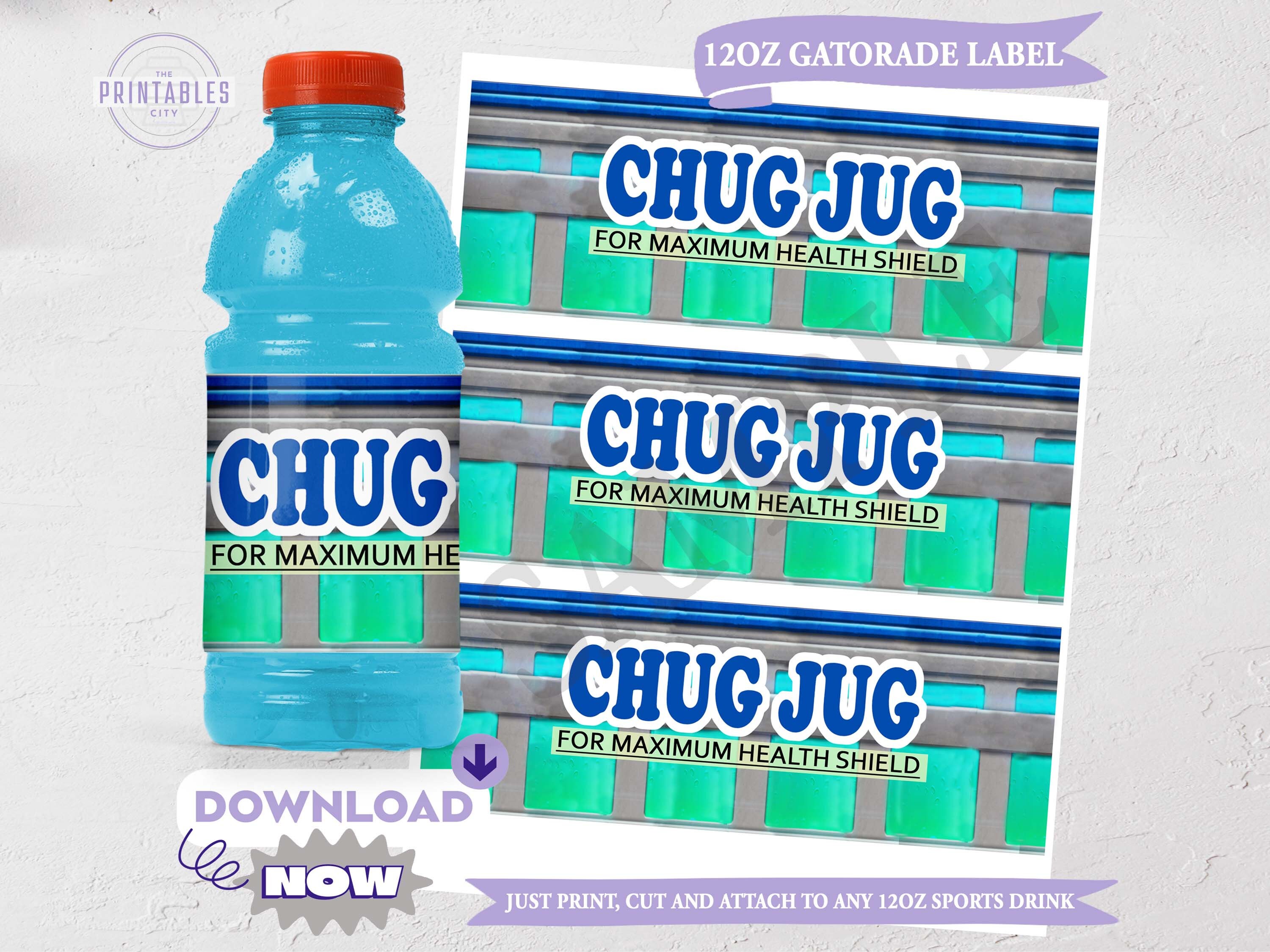 Gatorade Label for Birthday Party, Kids Birthday Printable, Birthday ...