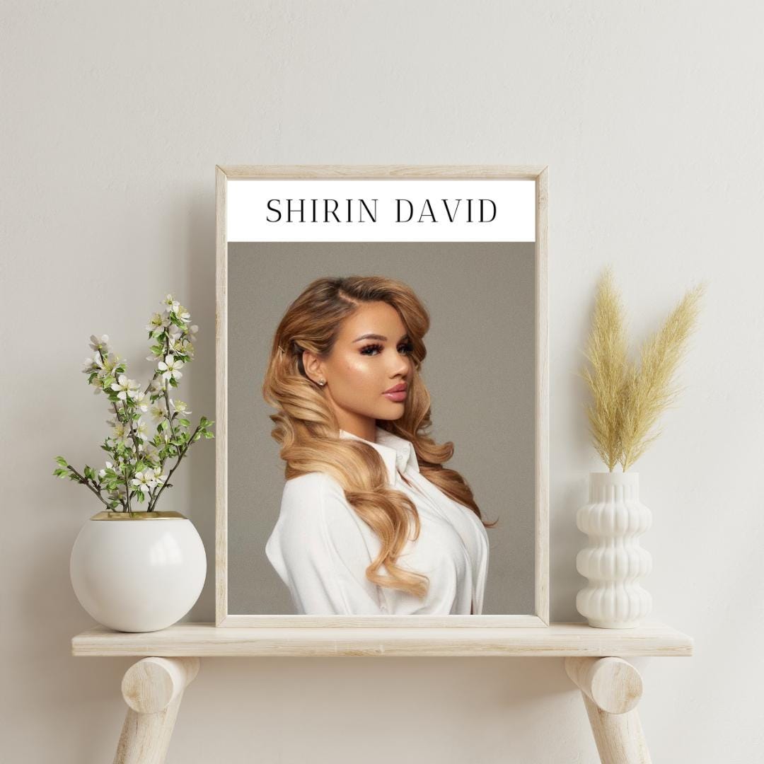 Shirin David Cover | Tour Shirin David | Poster | A4 / Music Cover ...