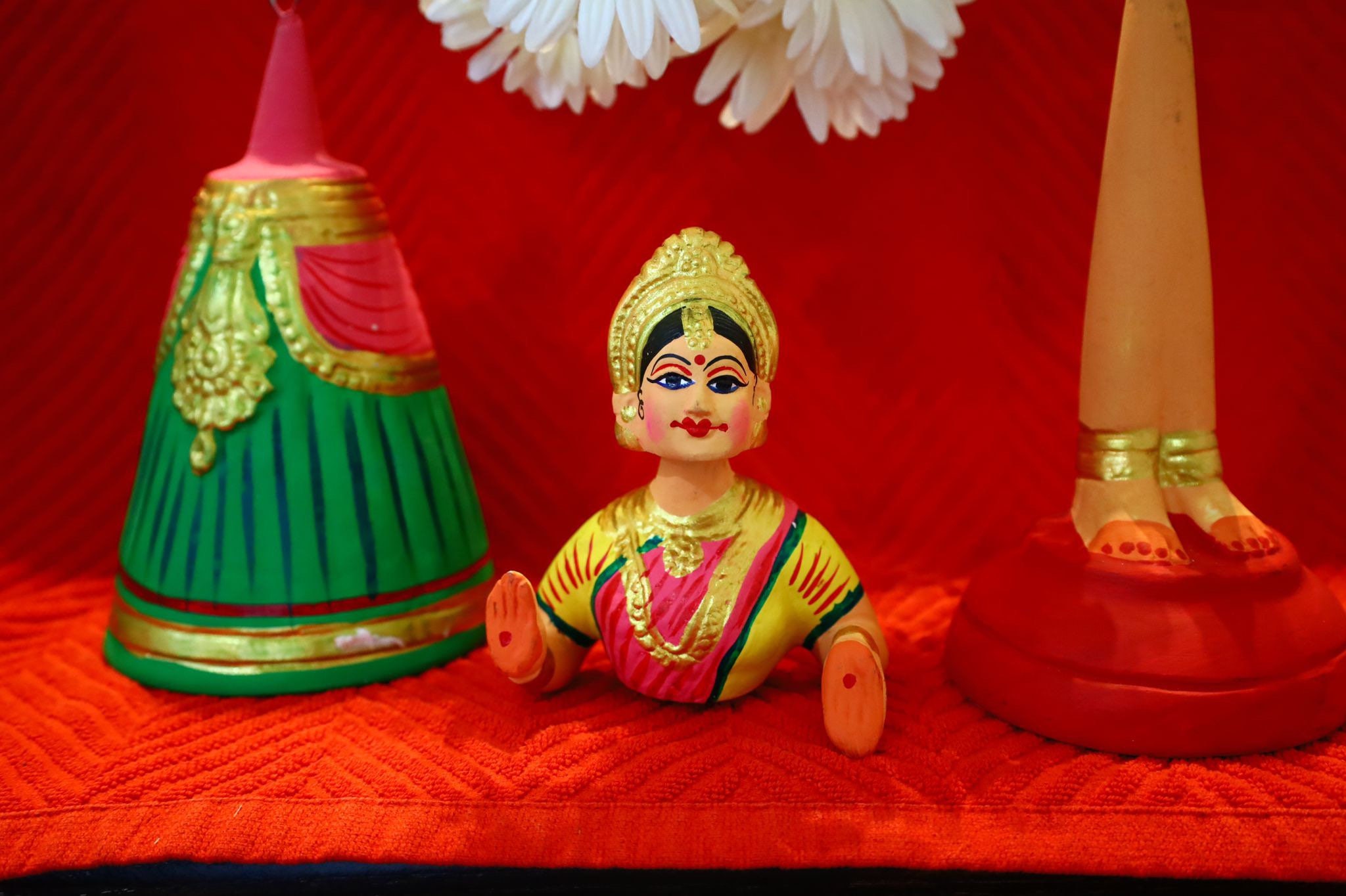 Indian Dancing Doll | Kondapalli Buttabomma 13 Inch Tall | Home Decor ...