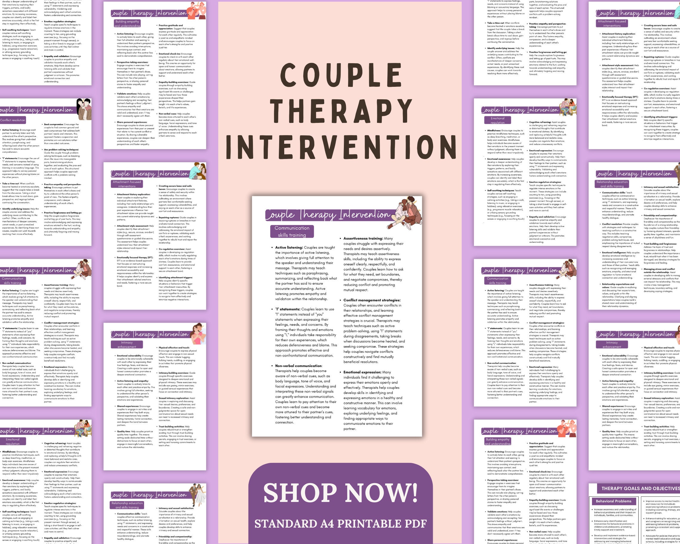 Couples Therapy Intervention, Couples Therapy Questions, Marriage ...