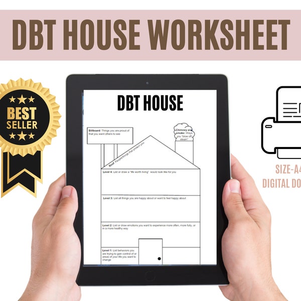 Dbt House Worksheet - Etsy