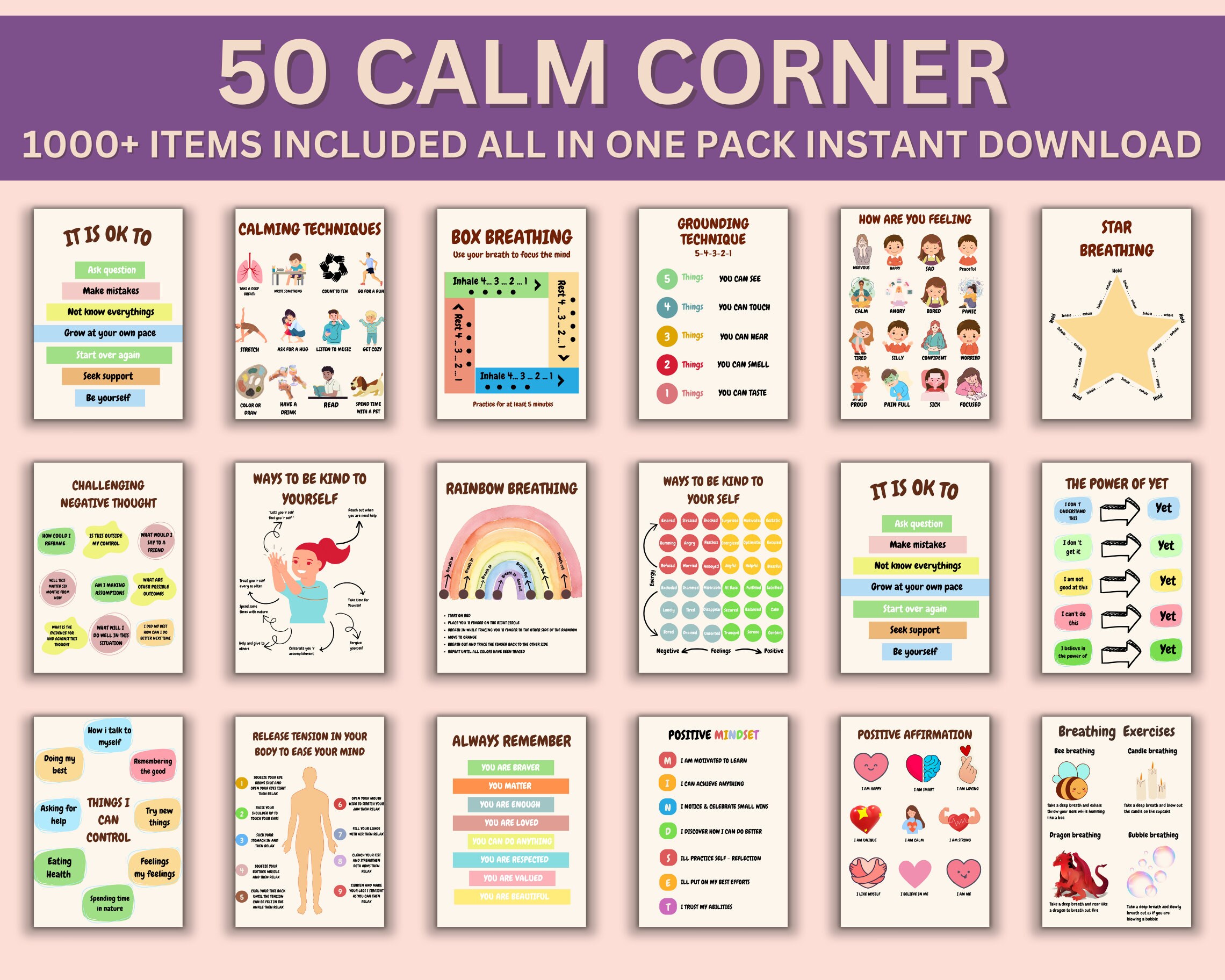 DBT Bundle DBT Worksheets DBT Cheat Sheet Dbt Skills Dbt - Etsy UK