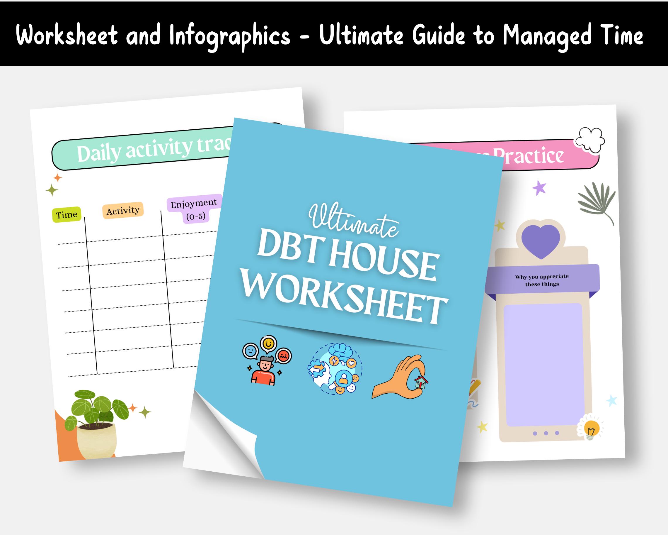 DBT House Worksheets, DBT Skills, Dialectical Behavior Therapy, Dbt ...