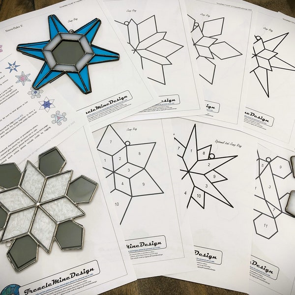 Snowflake Suncatcher - Etsy