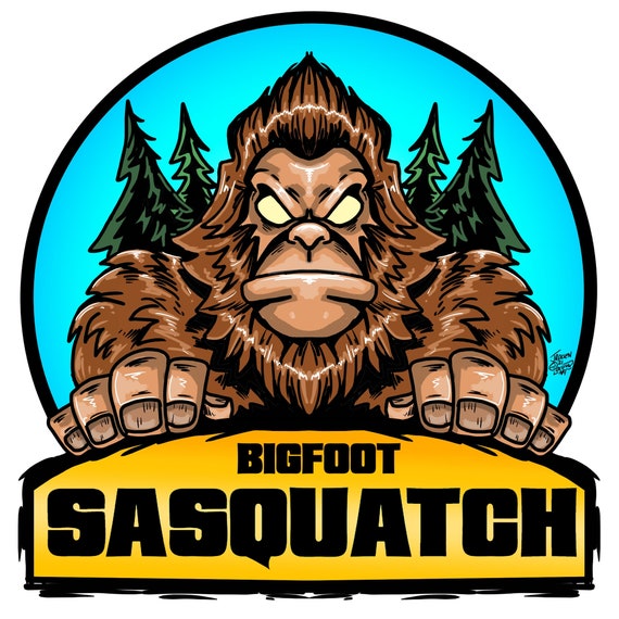 Sasquatch Sticker - Etsy