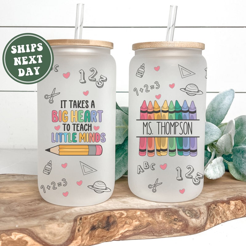 Personalized Teacher Cup - Etsy