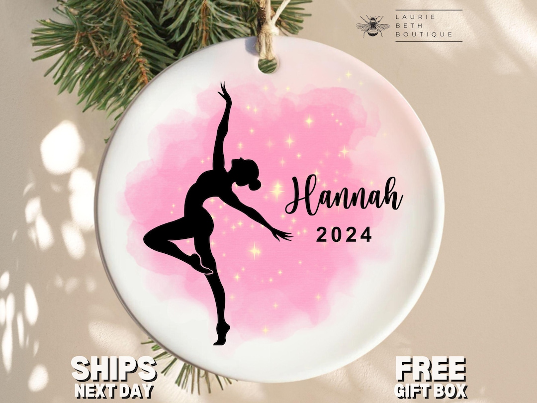 Dance Christmas Ornament, Personalized Dance Christmas Ornament Gift ...