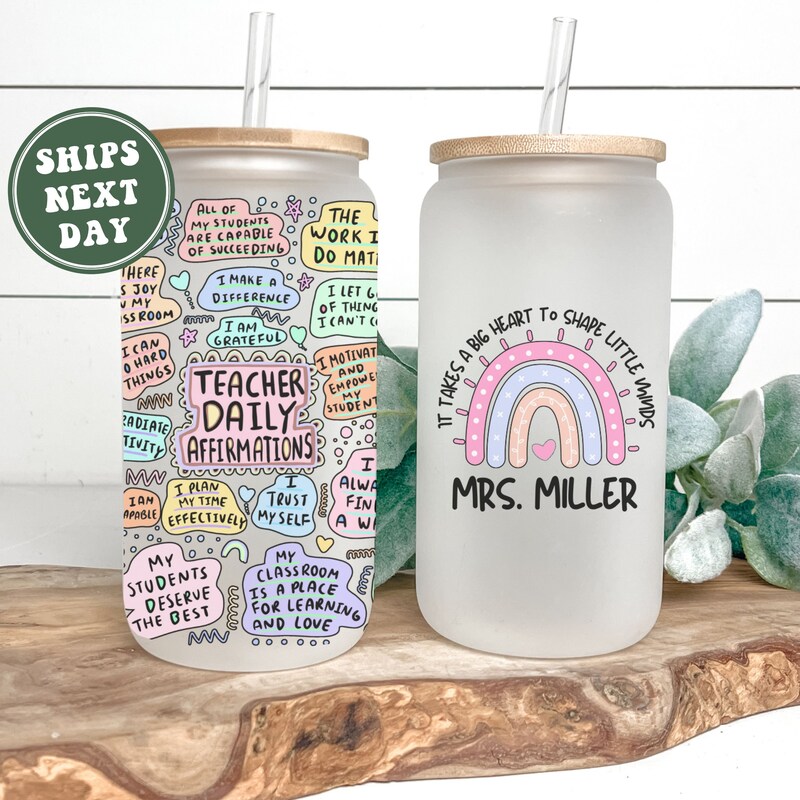 Teacher Cups - Etsy