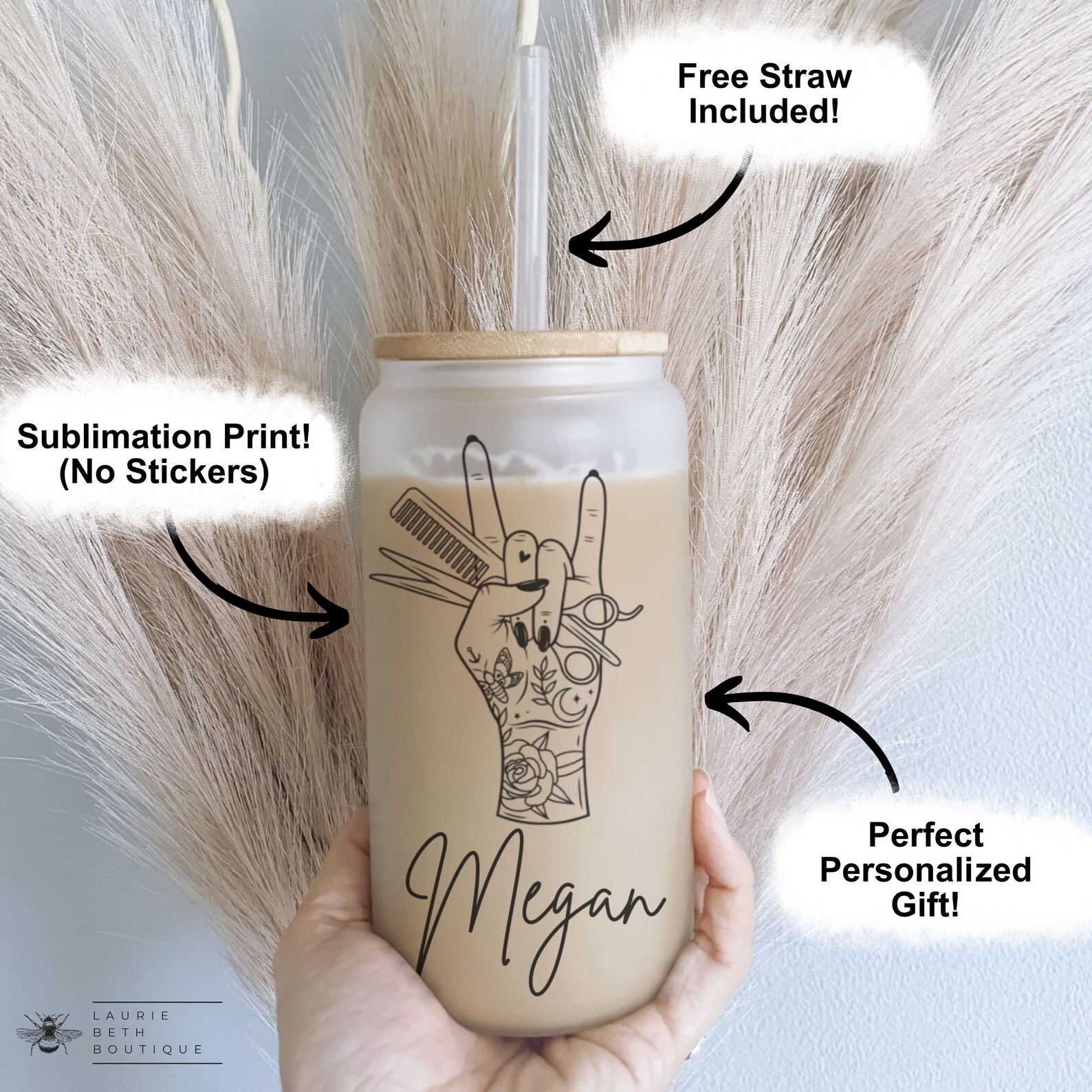 Personalized Hair Stylist Tumbler, Custom Hair Stylist Daily ...