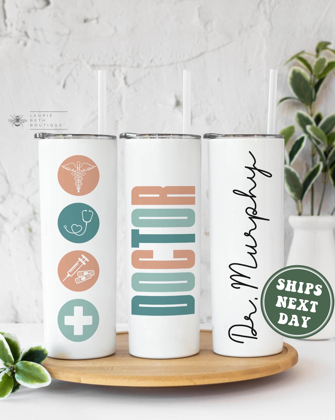 Personalized Doctor Tumbler, Custom Name Doctor Tumbler Gifts for ...