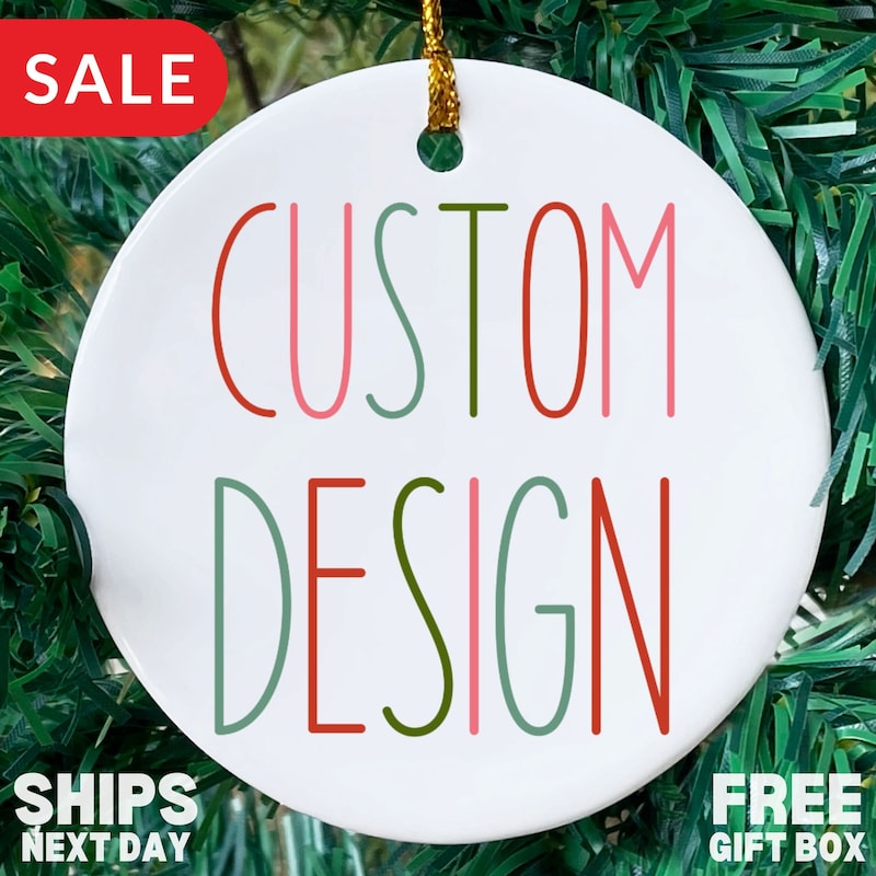 Design Custom Ornament - Etsy