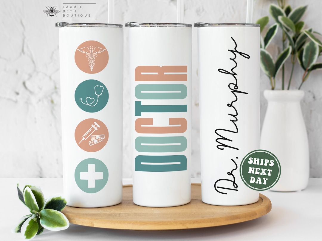 Personalized Doctor Tumbler, Custom Name Doctor Tumbler Gifts for ...