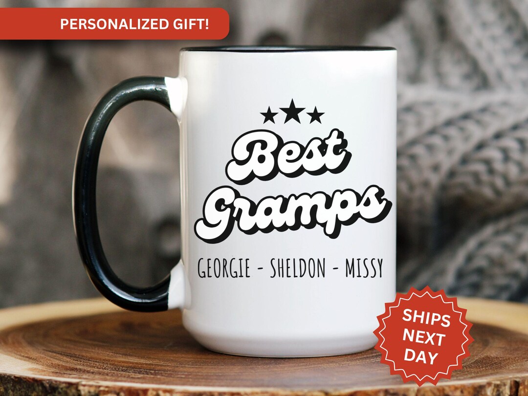 Personalized Gramps Gift Mug, Custom Gramps Mug Gramps Personalized ...
