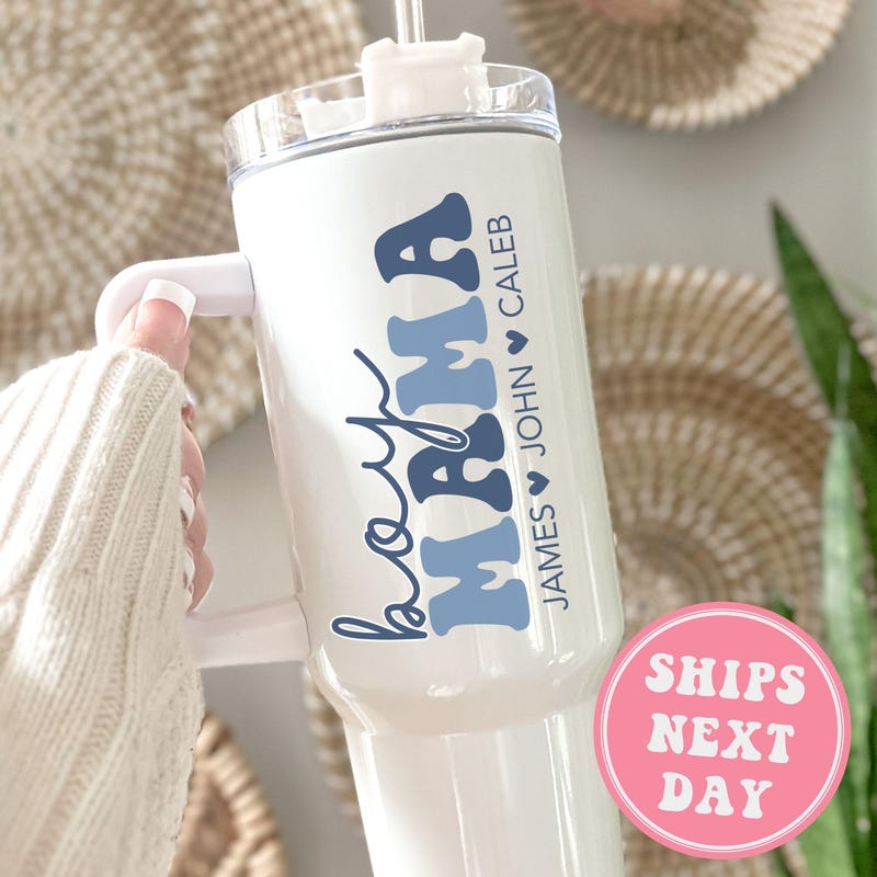 Boy Mama Metal Cup - Etsy