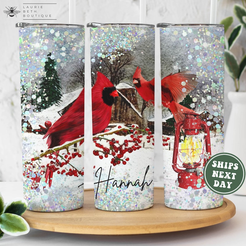 Cardinal and Straw - Etsy