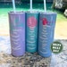 Custom Vacation Tumbler, Personalized Name Family Vacation Gift ...