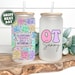 Personalized PTA Glass Cup, Custom Physical Therapy Assistant Frosted ...