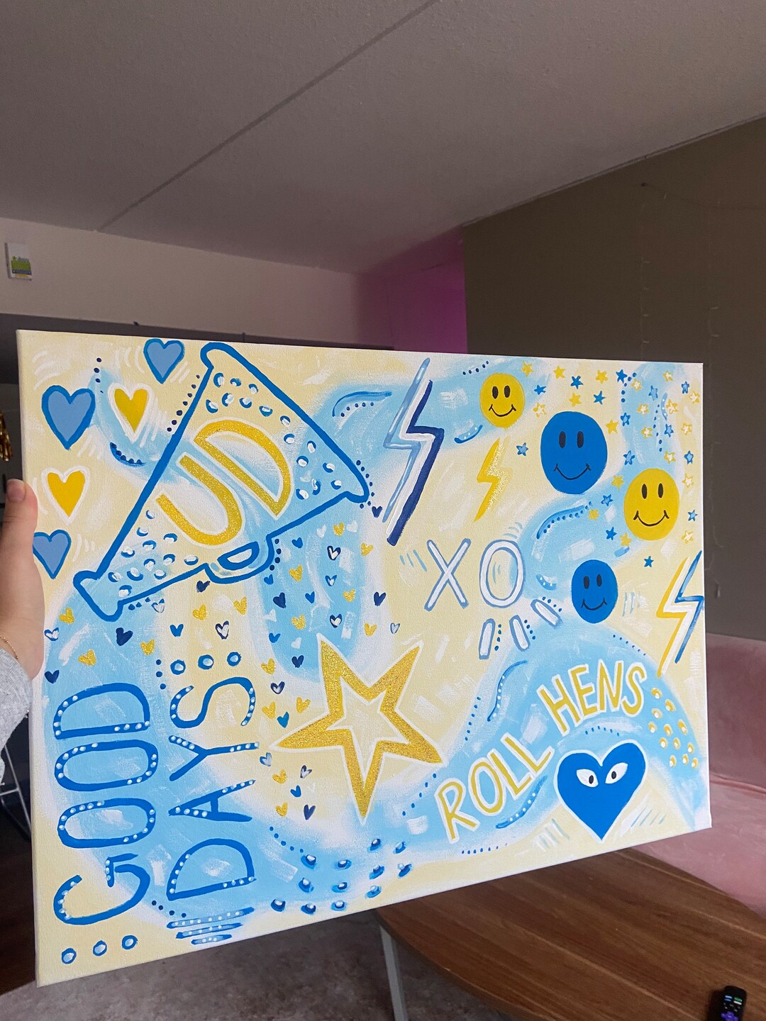 Roll Hens Preppy Painting!! - Etsy