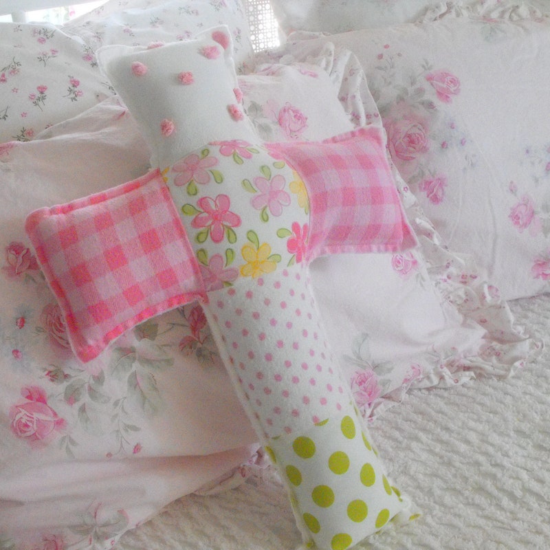 Cross Pillow - Etsy
