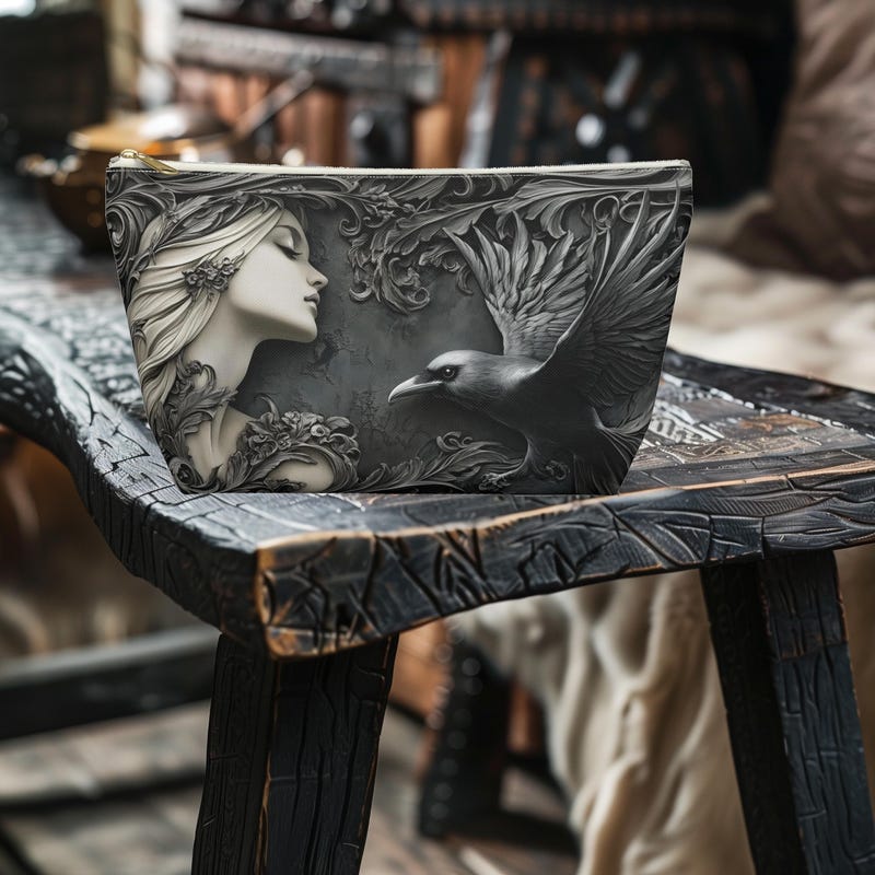 Goth Art Pouch - Etsy