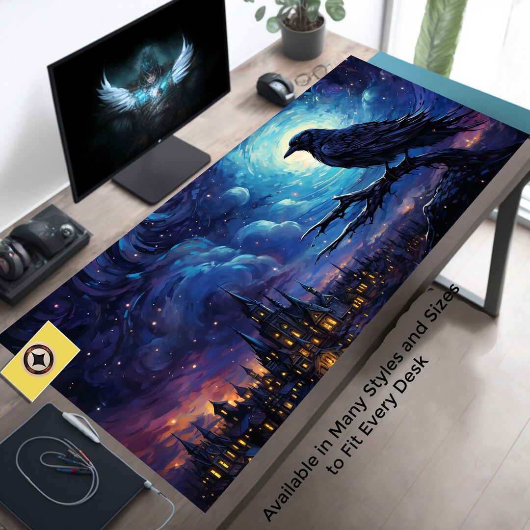 Keyboard Mat Gothic Computer Mat, Gothic Keyboard Pad, Cute Computer ...