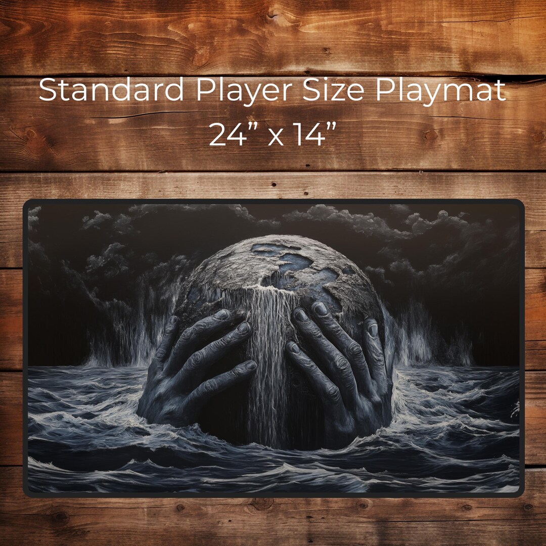 The Weeping World - Custom Playmat for TCG Gamers - Gift for Husband or ...