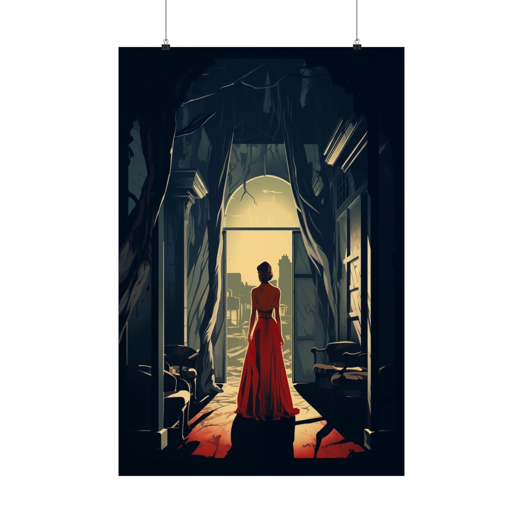 Film Noir Inspired Wall Art, Film Noir Poster, Dark Movie Poster ...