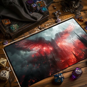 Eclipse of the Phoenix TCG Playmat Table Top Gaming Mat DND Play Mat ...
