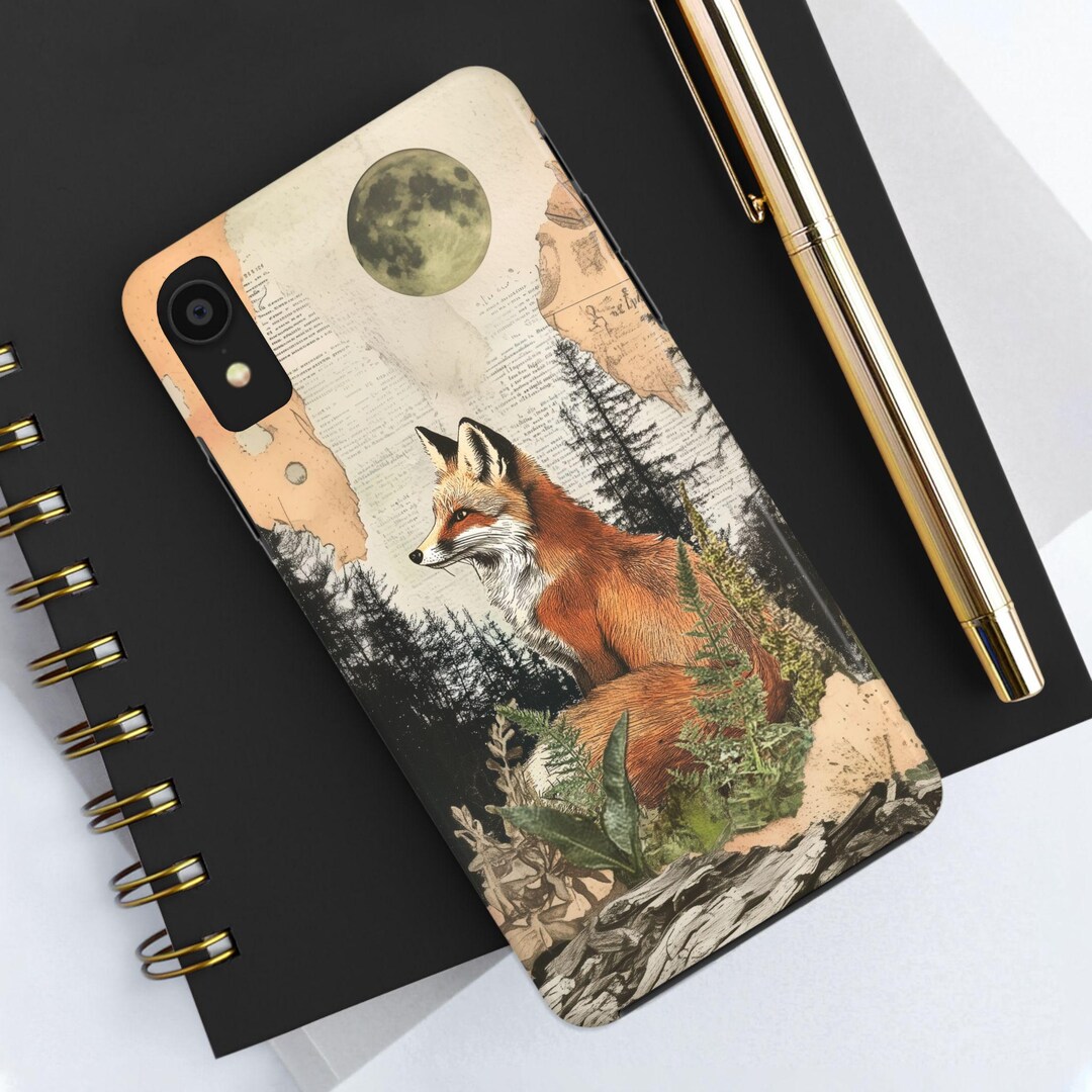 Japanese Red Fox iPhone Tough Case - Junk Phone Case for Most iPhone ...