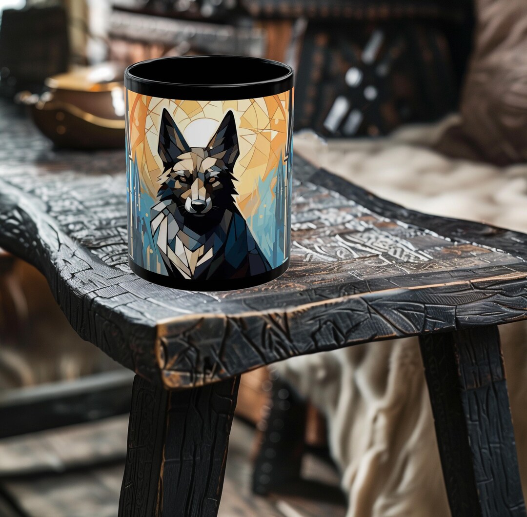 Celestial Guardians Stand Fantasy Wolf Mug Guard Dog Mug TCG Gifts ...
