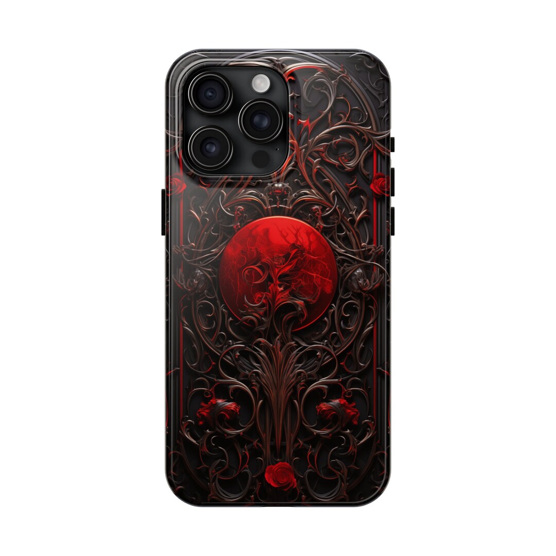 Ornate Gothic Darkness Orb and Crest, Gothic iPhone Case, Goth iPhone ...