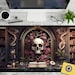Extra Large Mousepad, Dark Academia Library Writing Desk, Gothic Mouse ...