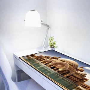 Arabic Aesthetic, XL Deskmat, XXL Deskpad, Aesthetic Desk Pad, Arab ...