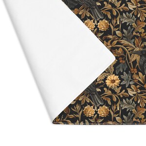 Medieval Floral Crow Dining Table Placemat - Dining and Kitchen Decor ...