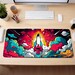Colorful Rocketship Pop Art Desk Decor Rocket Launch Office - Etsy