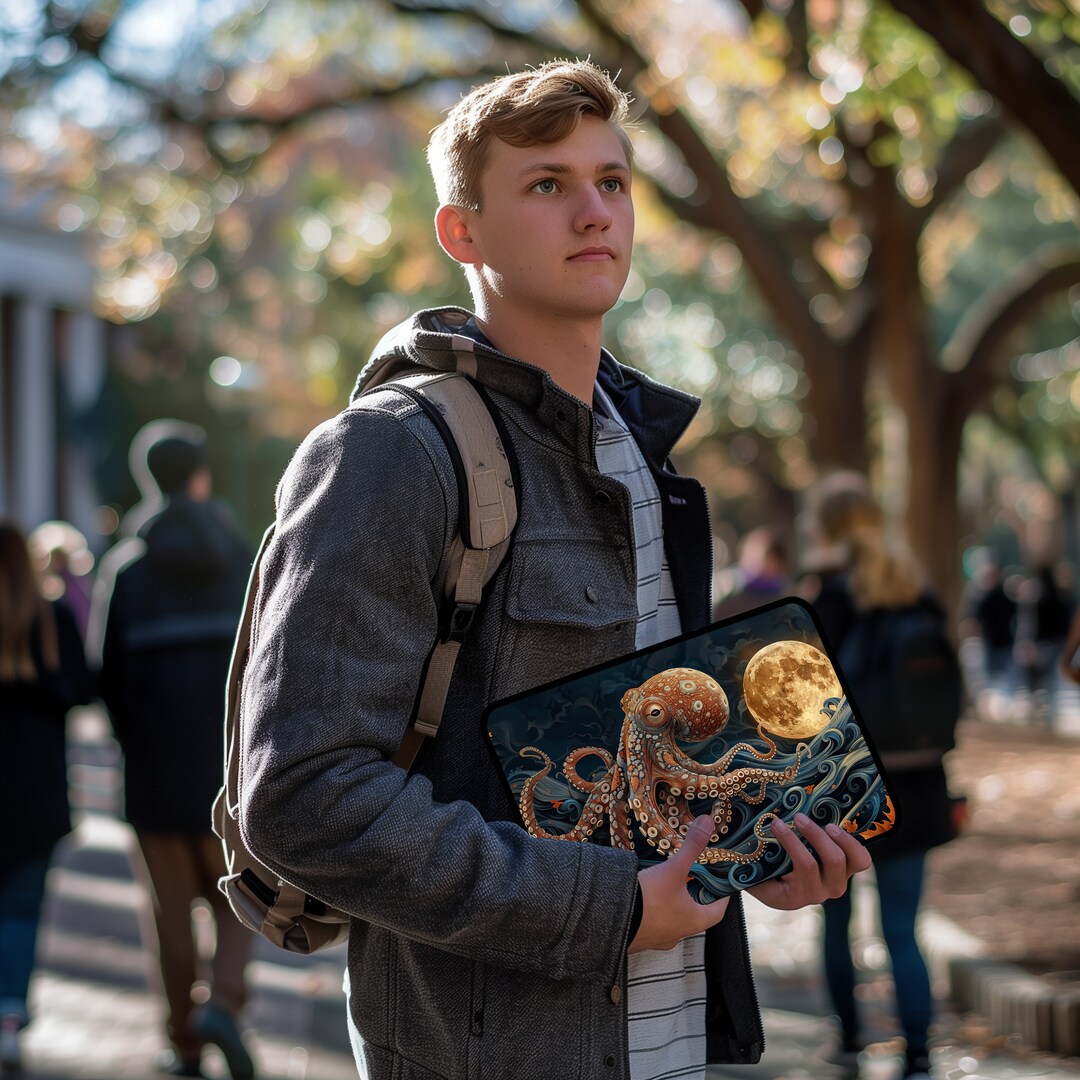 Dancing Octopus Laptop or iPad or Tablet Sleeve, Computer Laptop ...