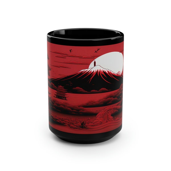 Japanese Style Mug - Etsy