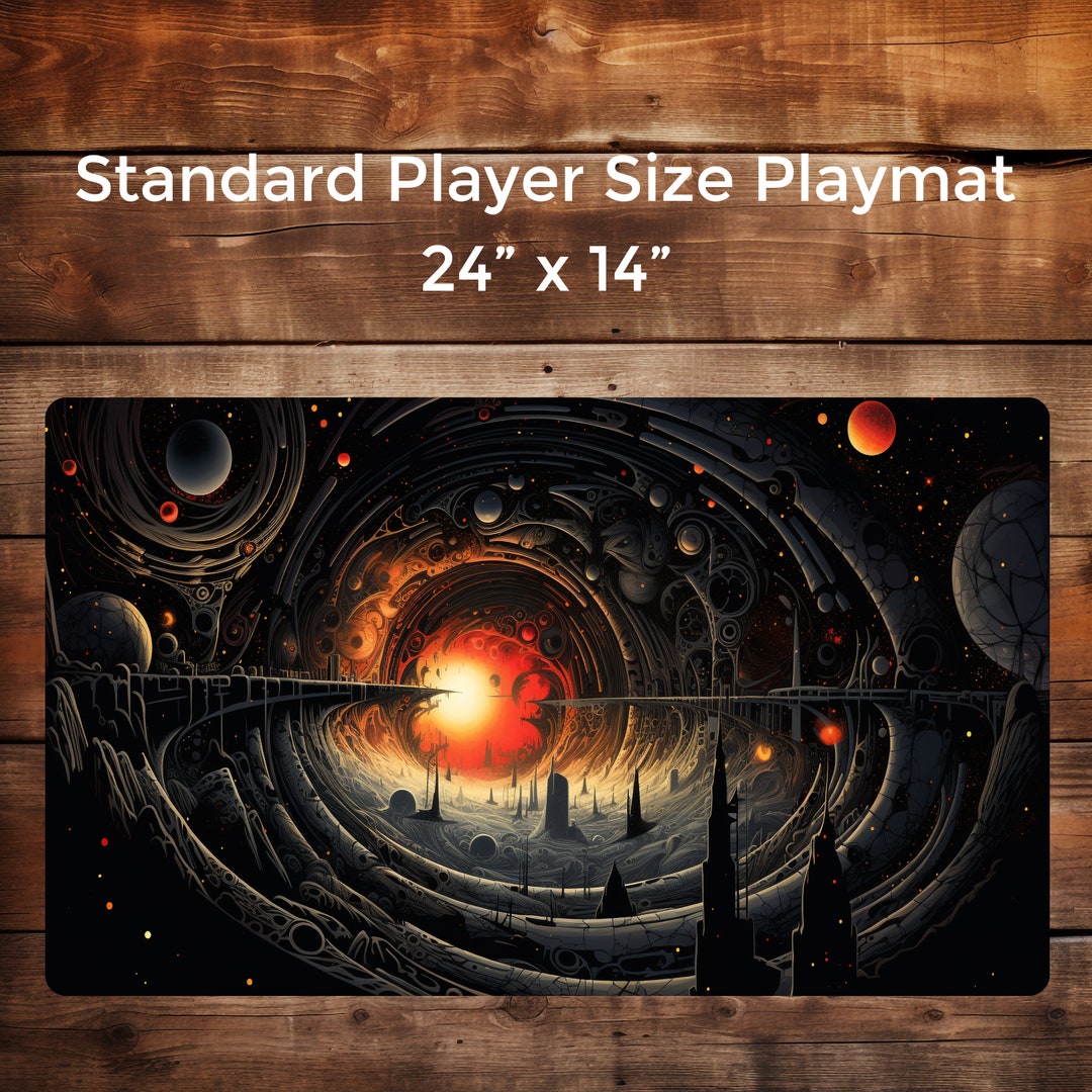 End of Time Apocalypse - 24"x14" Custom Table Top Gaming Playmat ...