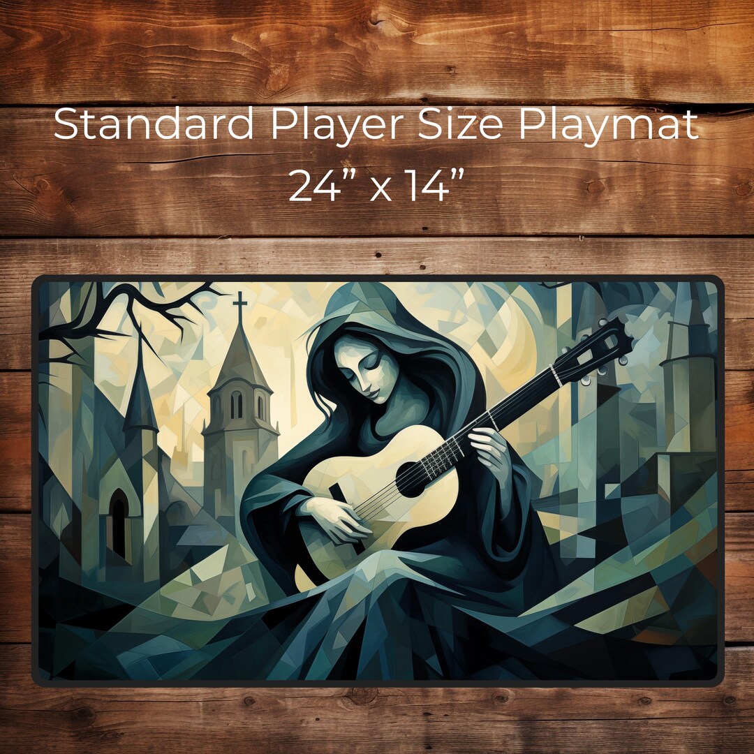 Mystical Minstrels Melody - Music Themed Gaming Playmat Desk Pad for ...