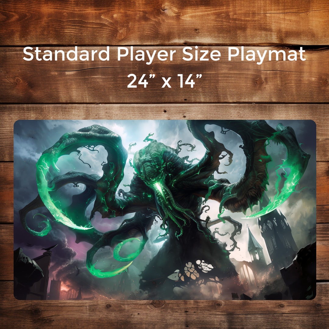 Dripping Doom Bringer - 24x14" Custom Playmat Fantasy, DND Play Mat ...