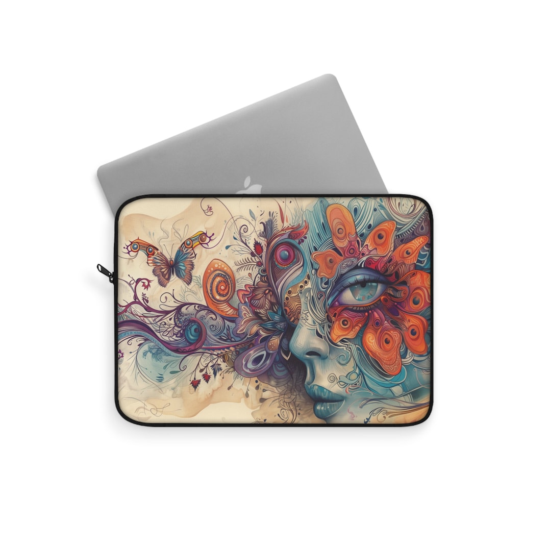 Butterfly Transformation Computer Tote Bag, PC Laptop Case, iPad Sleeve ...