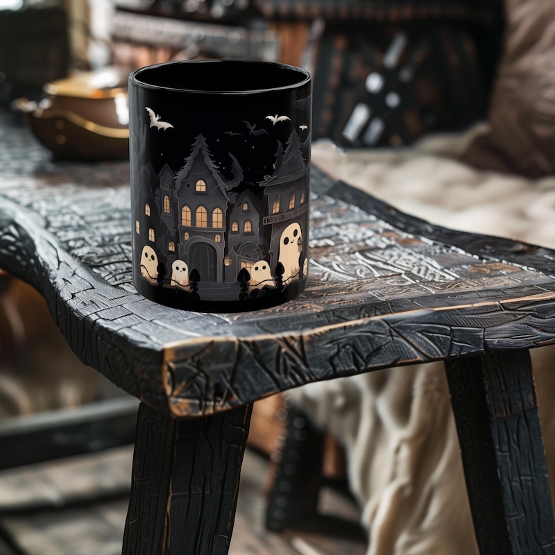 Spooky Mug - Etsy