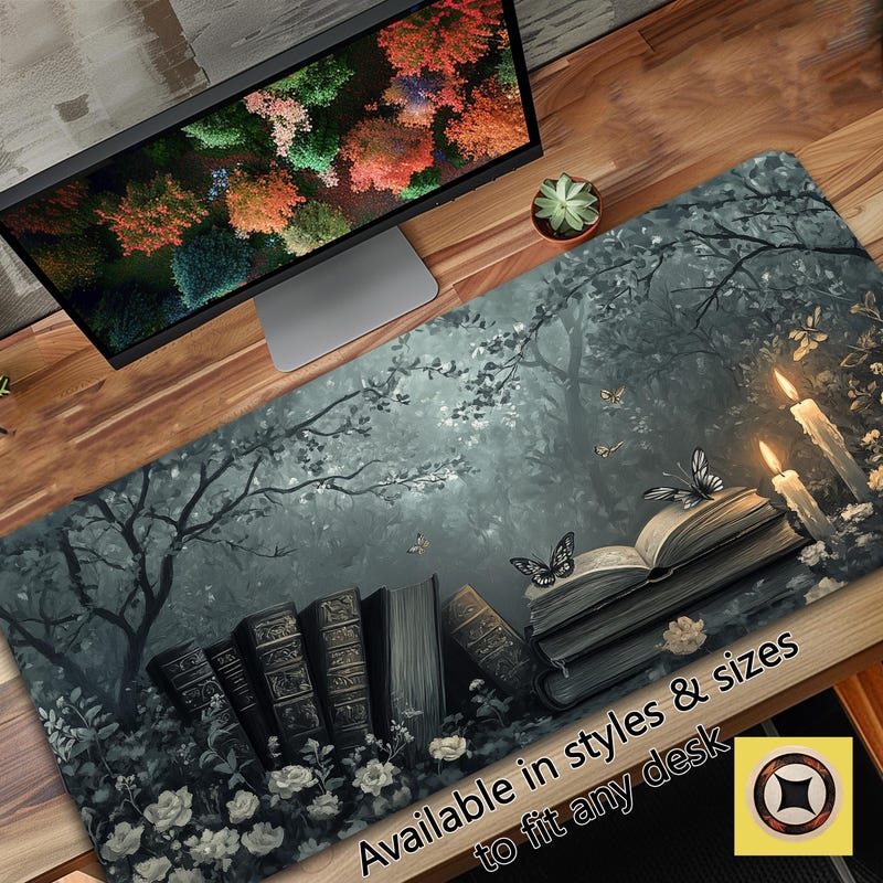 Gothic Romance Desk Mat - Etsy