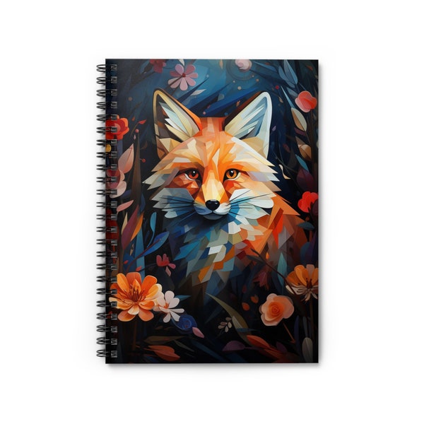 Fox Notebook - Etsy