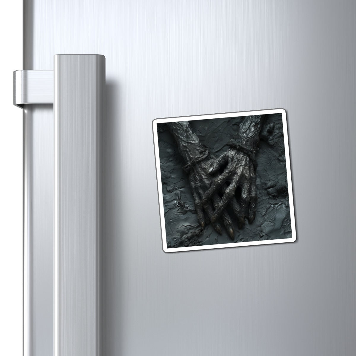 Creepy Goth Hands Kitchen Fridge Magnet, Goth Magnet, Goth Decor, Goth ...