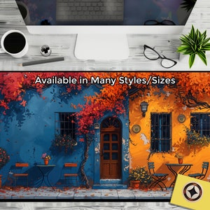 Minimalist Spanish Street Cafe Aesthetci Cultural Desk Decor, Cute ...