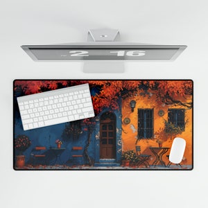 Minimalist Spanish Street Cafe Aesthetci Cultural Desk Decor, Cute ...