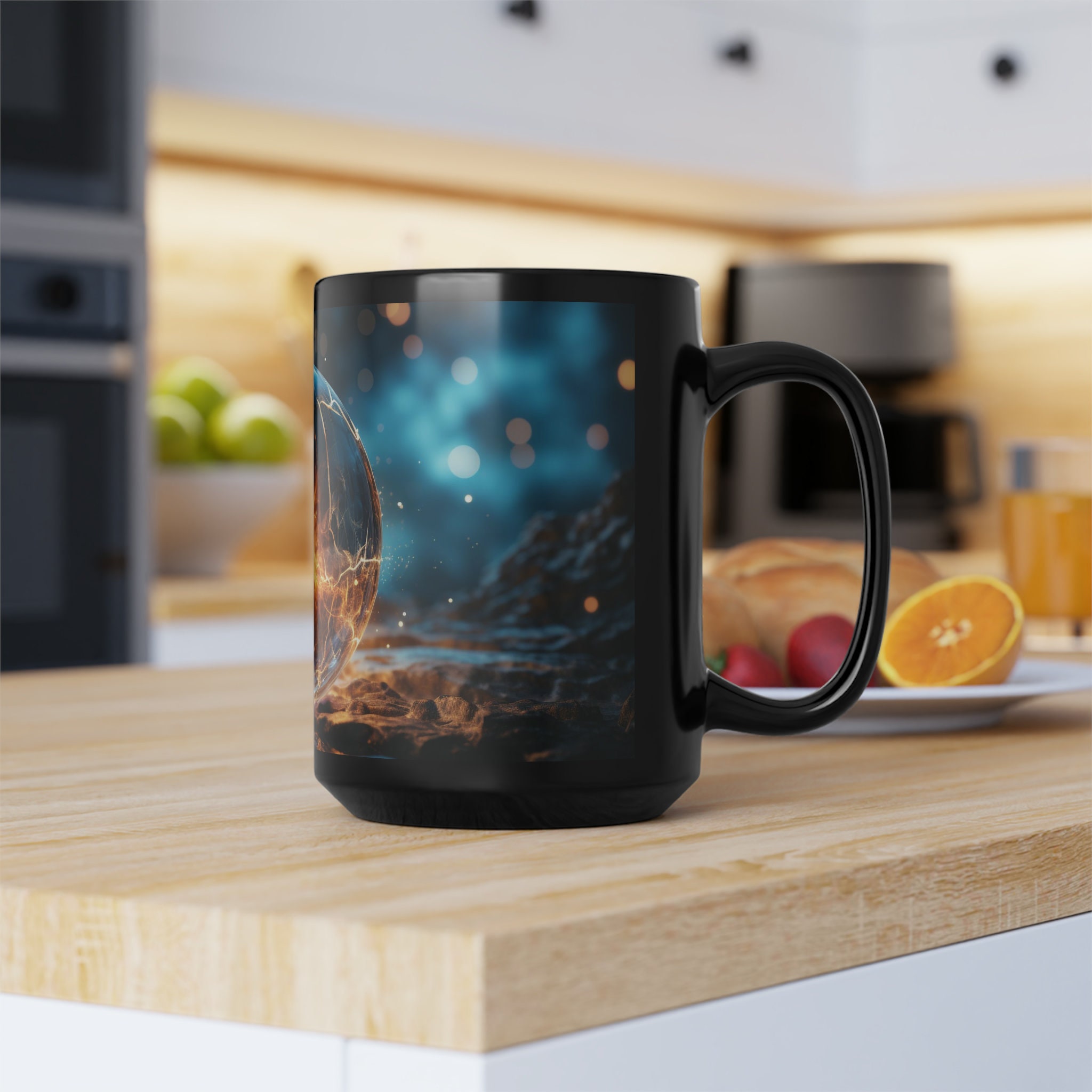 Conduit of Celestial Inferno, Fantasy Coffee Mug, Gothic Mug, Gothic ...