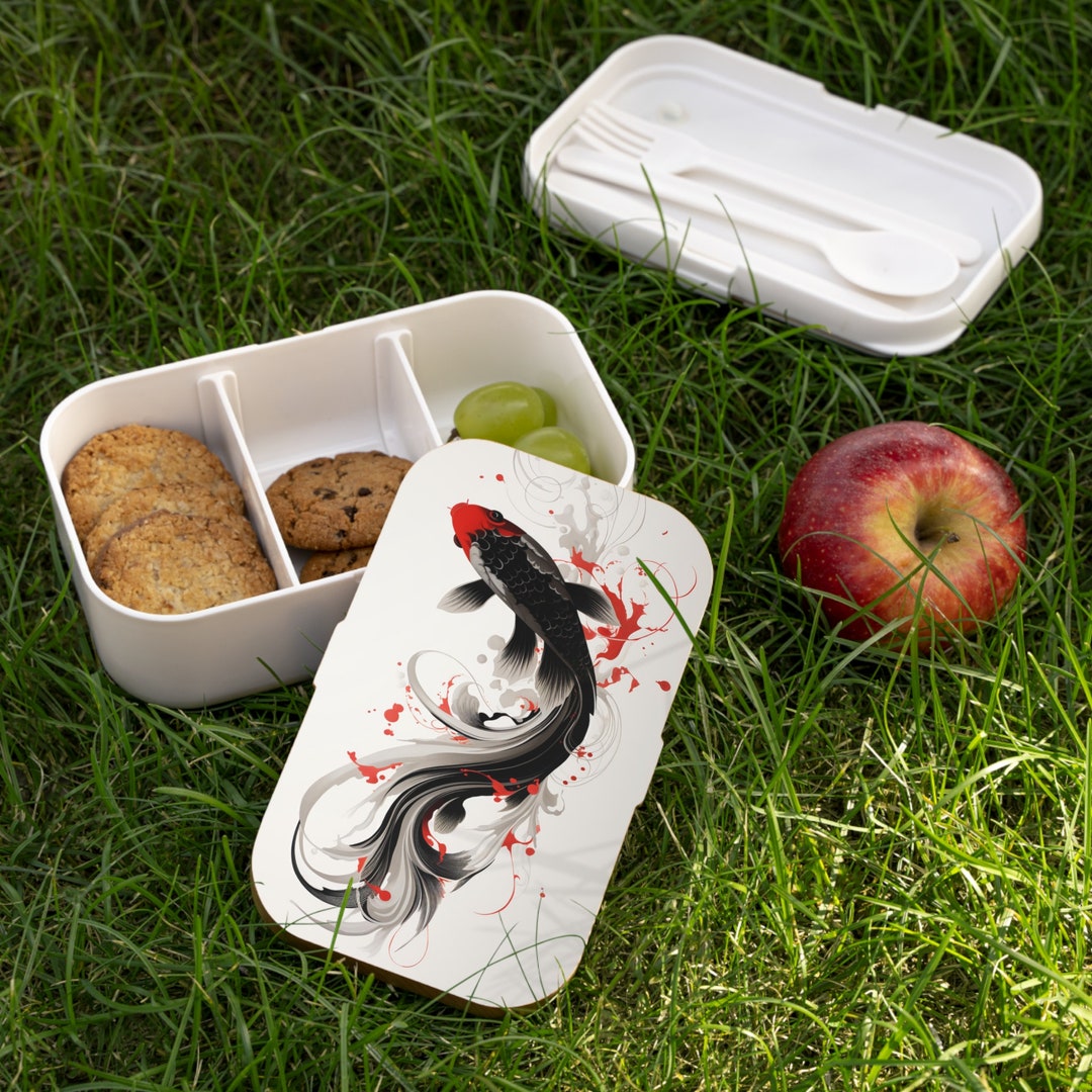 Japanese Koi Fish Bento Box Lunch Box for Adults and Teens - Back to ...