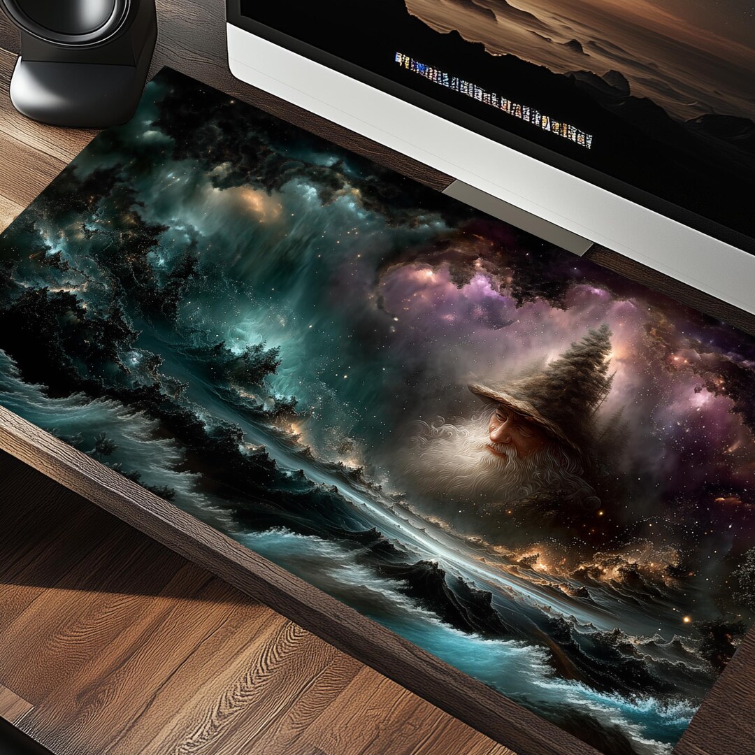 Wizards Dream Fantasy Gaming Desk Mat Mousepad - Oversized Game Table ...